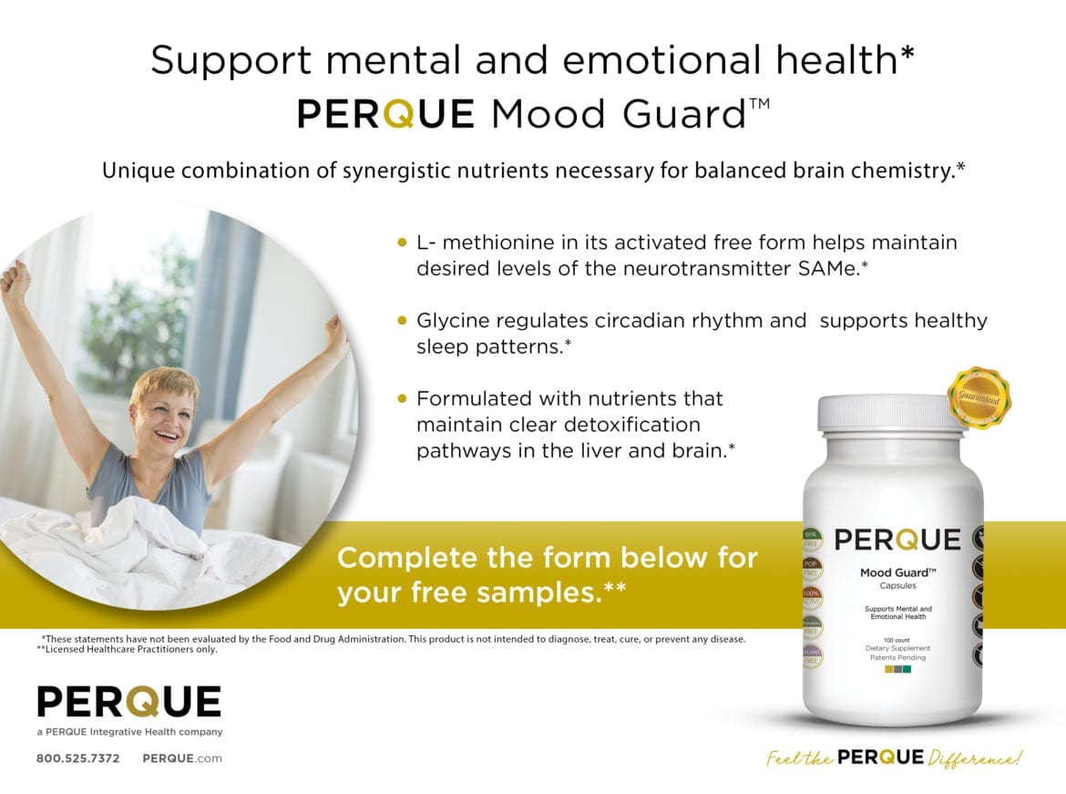 PERQUE Mood Guard Sample Request | PERQUE