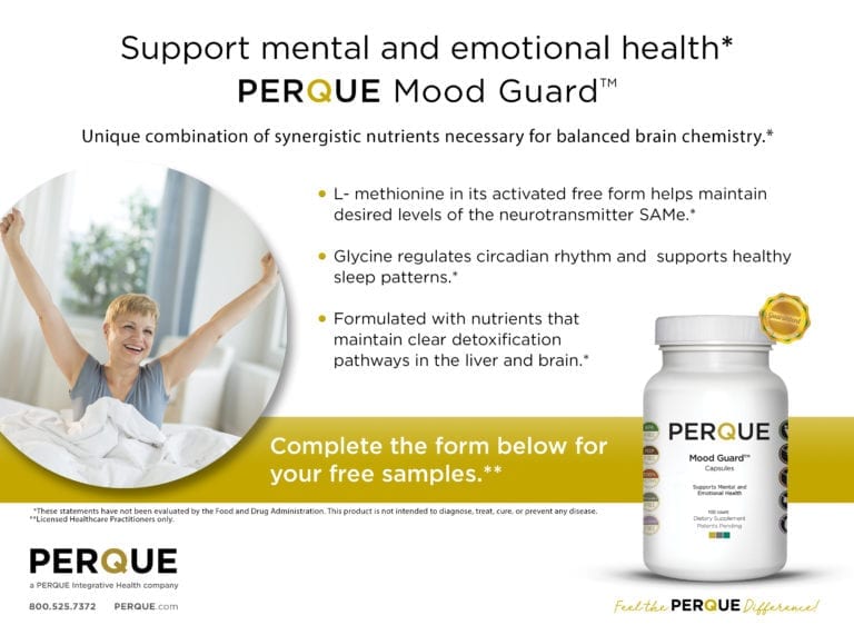 PERQUE Mood Guard Sample Request | PERQUE