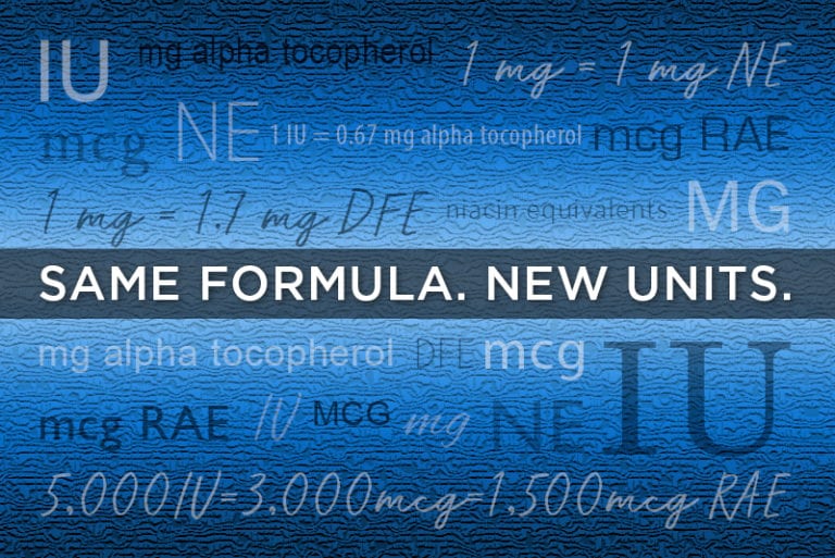 Same formula – looks a bit different though.. | PERQUE