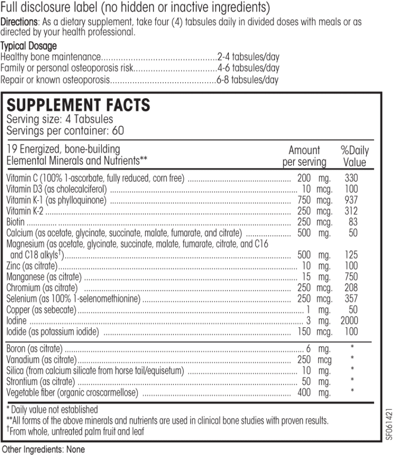 PERQUE Bone Guard Forté | PERQUE