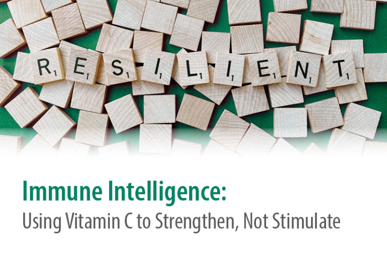 Immune Intelligence: Using Vitamin C to Strengthen, Not Stimulate | PERQUE